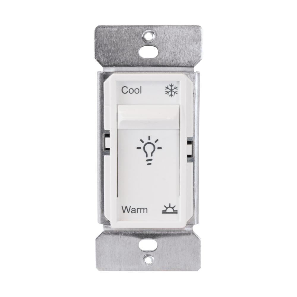 SLIDE CONTROLLER, 0-10V, CCT, WHITE - WBSD-010-CCT-W | Rigby Electric ...